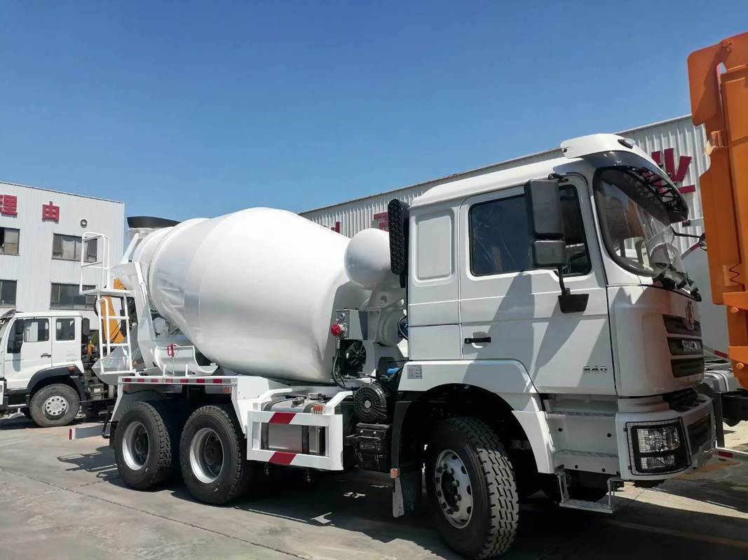 Shacman F3000 Beton Mixer Truck dengan kapasitas 12m3 340HP Weichai ...